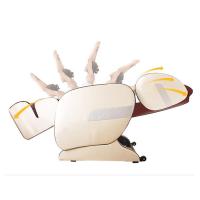 China Balloon Wrap Electric Full Body Massage Chair 180W with L-Shaped Track and Zero Gravity Position for sale