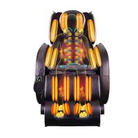 China Balloon Wrap Electric Full Body Massage Chair 180W with L-Shaped Track and Zero Gravity Position for sale