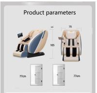 China Full Body Zero Gravity Massage Chair with Back Heating and Music Function for sale