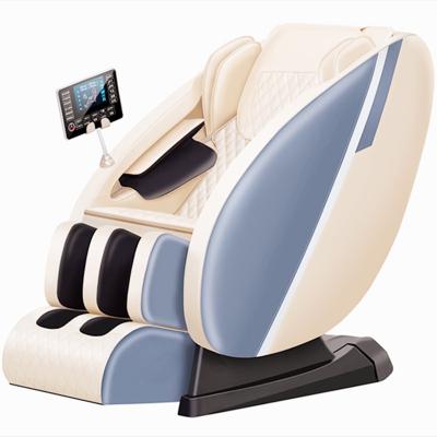 China Luxury Electric Recliner Massage Chair 4D Zero Gravity Full Body with Back Heating for sale
