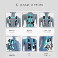 China Luxury Electric Recliner Massage Chair 4D Zero Gravity Full Body with Back Heating for sale