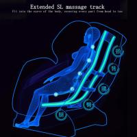 China Luxury Electric Recliner Massage Chair 4D Zero Gravity Full Body with Back Heating for sale
