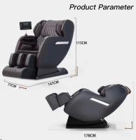 China Full Body Massage Chair with L Track 180W Heating Zero Gravity Shiatsu Recliner for sale