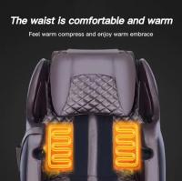 China Full Body Massage Chair with L Track 180W Heating Zero Gravity Shiatsu Recliner for sale