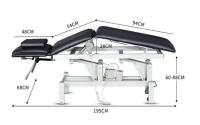 China Electric Chiropractic Massage Bed with 150kg Capacity and 65-95cm Height Adjustment for Salon Therapy for sale