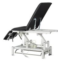 China Hearty Expression Electric Massage Bed HZ-MB001V1B12 with 48-84cm Height Adjustment and 60W Dual Motors for sale