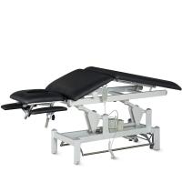 China Hearty Expression Electric Massage Bed HZ-MB001V1B12 with 48-84cm Height Adjustment and 60W Dual Motors for sale
