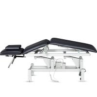 China Hearty Expression Electric Massage Bed HZ-MB001V1B12 with 48-84cm Height Adjustment and 60W Dual Motors for sale