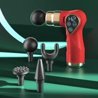 China Hearty Expression HE-MG005 Cordless Fascia Massage Gun - 3200 RPM, 6-Hour Battery, 4 Heads for sale