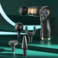 China Hearty Expression HE-MG005 Cordless Fascia Massage Gun - 3200 RPM, 6-Hour Battery, 4 Heads for sale