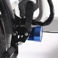 China 36V 350W Foldable Electric Tricycle Wheelchair with Removable Backrest - 250kg Capacity, 24 Inch Wheels for sale
