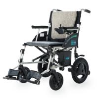 China Custom Electric Wheelchair Lightweight Brush Motor 20km Range 100kg Load for sale