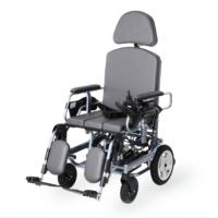 China Custom Electric Wheelchair Lightweight Brush Motor 20km Range 100kg Load for sale
