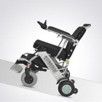 China Foldable Lightweight Lithium Battery Electric Power Wheelchair 150Wx2 30km Range Multi Terrain Travel for sale