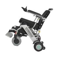 China Foldable Lithium Battery Electric Wheelchair 24V 150W Motor 30km Range Airline Friendly for sale