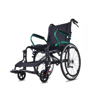 China Light Manual Wheelchair with 46cm Seat Width and 20