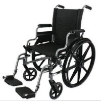 China Commode Manual Wheelchair Foldable Stainless Steel 100kg Capacity 24