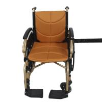 China Aluminum Alloy Pediatric Manual Wheelchair with Swing Away Armrest - 100kg Capacity, 28cm Folded Width, Class II Medical Device for sale