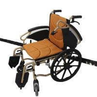 China Aluminum Alloy Pediatric Manual Wheelchair with Swing Away Armrest - 100kg Capacity, 28cm Folded Width, Class II Medical Device for sale