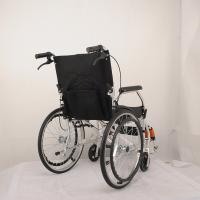 China Heavy Duty Aluminum Alloy Medical Mobility Manual Wheelchair with 46cm Seat Width and 20