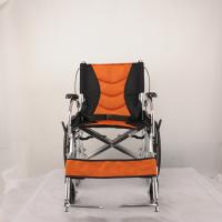 China Heavy Duty Aluminum Alloy Medical Mobility Manual Wheelchair with 46cm Seat Width and 20