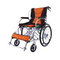 China Heavy Duty Aluminum Alloy Medical Mobility Manual Wheelchair with 46cm Seat Width and 20