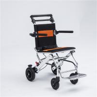 China Manual Folding Wheelchair Detachable 24 Inch Rear Wheel 100kg Capacity Easy Use for sale