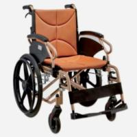 China Pedal Electric Transfer Light Transport Wheelchair 100kg Capacity 24