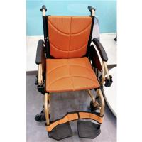China High Back Manual Wheelchair Ultralight 100kg Capacity 24