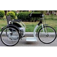 China Hand Cranked Foldable Bariatric Transport Wheelchair - 100kg Capacity, 32kg Lightweight Steel Frame for sale