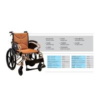 China Folding Adult Wheelchair 450mm Seat Width 100kg Load Capacity Medical Recovery Equipment for sale