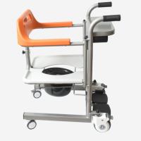 China Electric Patient Transfer Chair 160kg Capacity 24V Battery Remote Control Lift Chair for sale