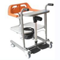 China Electric Patient Transfer Chair 160kg Capacity 24V Battery Remote Control Lift Chair for sale