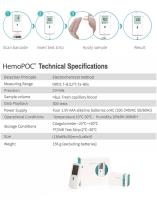 China Portable Self-Testing Blood Coagulation Analyzer Handheld Clinical Device with 300 Test Memory and 8μL Sample Volume for sale