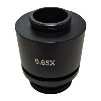 China Microscope Adapter with Telecentric Optics - 38mm to 25.4mm Interface, 6 Magnification Options (0.35X-1.2X) for sale