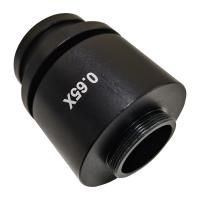 China Microscope Adapter with Telecentric Optics - 38mm to 25.4mm Interface, 6 Magnification Options (0.35X-1.2X) for sale