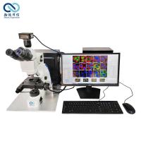 China Digital Fully Automated Biological Microscope 40X-1000X Magnification with 6.3MP Camera and AI Identification System for sale