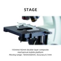 China 3W LED Biological Microscope with 40x-1000x Magnification for Research and Teaching Applications for sale