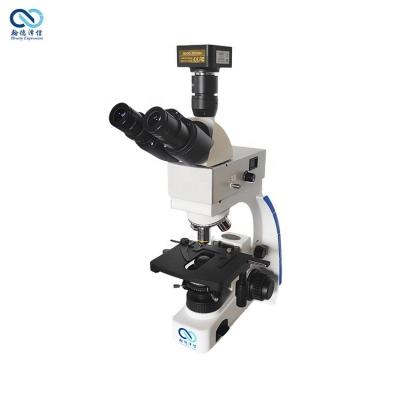 China 3W LED Light Portable Laboratory Microscope 40X-1000X Magnification with 6.3MP Camera for Analytical Chemistry for sale