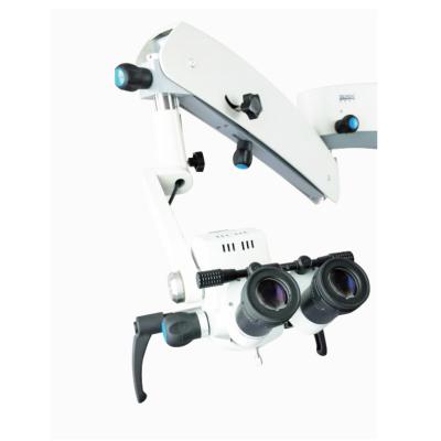 China Hospital Surgical Dental ENT Microscope with Adjustable Magnification 5x-40x and LED Illumination for Medical Procedures for sale