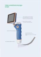 China HE-VAL01V1 Video Laryngoscope with 200MP Resolution and 270° Flexible Steering - CE Certified Medical Equipment for sale