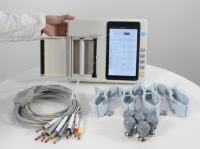 China Hearty Expression HE-ECG01V1 Portable 12-Lead ECG Machine with 7-inch Touch Screen and CE Certification for sale