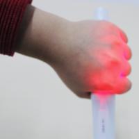 China Hearty Expression Portable Vein Finder Transilluminator HE-VF001V1 with 625-630nm Wavelength and 500mAH Battery for sale