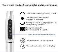 China Hearty Expression HE-A180AT01 Dental LED Curing Light - 5W Power, 2200mAh Battery, >1500mw/cm² Intensity for Composite Resin for sale