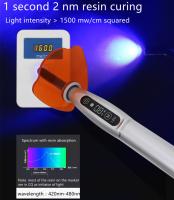 China Hearty Expression HE-A180AT01 Dental LED Curing Light - 5W Power, 2200mAh Battery, >1500mw/cm² Intensity for Composite Resin for sale