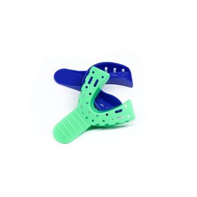 China Manual Dental Handpiece Impression Tray for Implants - Plastic Material with 3-Year Shelf Life in 5 Colors for sale