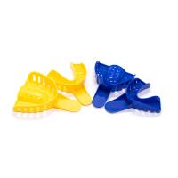 China Manual Dental Handpiece Impression Tray for Implants - Plastic Material with 3-Year Shelf Life in 5 Colors for sale