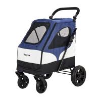 China Luxury Dog Running Stroller Pet Wheelchair for Rehabilitation Therapy - 30 kg Capacity, 9 kg Weight for sale