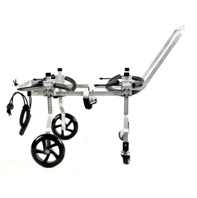 China Hearty Expression HE-WC013V1X01 Aluminum Pet Wheelchair 1-10kg Weight for Dog Rehabilitation & Mobility for sale