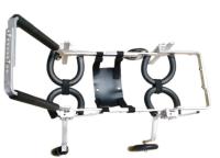 China Adjustable Pet Wheelchair Walker for Disabled Dogs 0-50kg with 35-55cm Height Range and Rehabilitation Support for sale